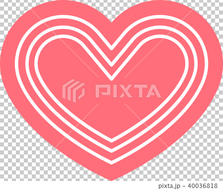 Three line hearts - Stock Illustration [40036818] - PIXTA