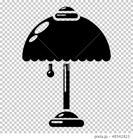 Night light icon, simple black styleのイラスト素材 [40542823] - PIXTA