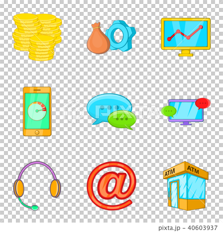 Buck icons set, cartoon style - Stock Illustration [40603937] - PIXTA