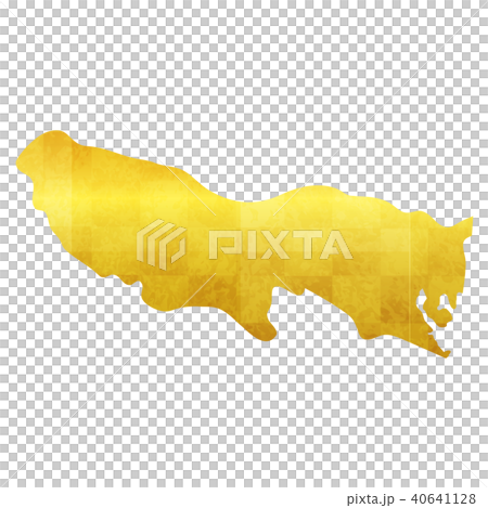 Tokyo map gold - Stock Illustration [40641128] - PIXTA