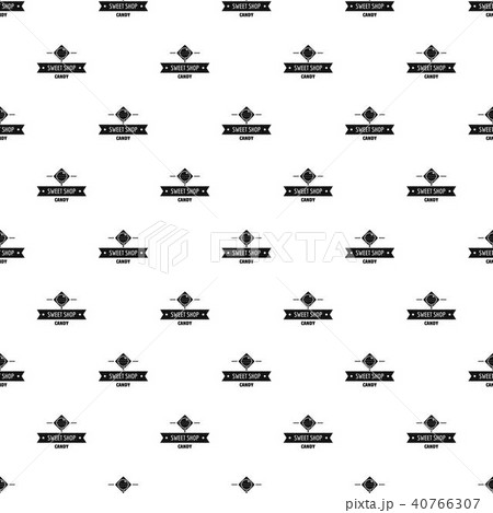 Candy shop pattern vector seamlessのイラスト素材 [40766307] - PIXTA