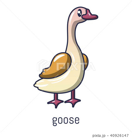 Goose icon, cartoon styleのイラスト素材 [40926147] - PIXTA