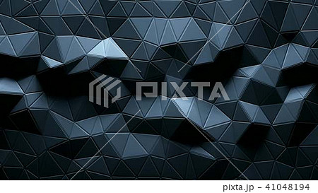 abstract triangular crystalline background...のイラスト素材 [41048194] - PIXTA