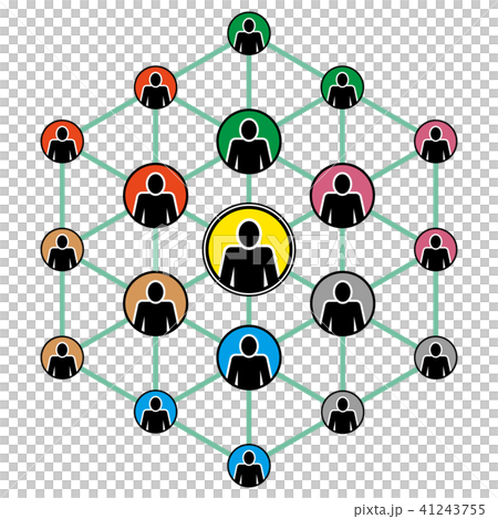 Personal connection image - Stock Illustration [41243755] - PIXTA