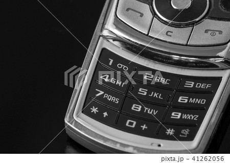 old classic phone numeric keyboardの写真素材 [41262056] - PIXTA