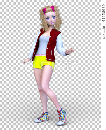 Katun Girl - Stock Illustration [41358689] - PIXTA