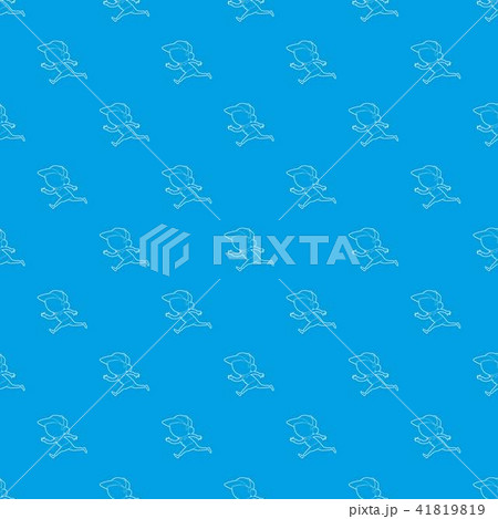 Running player pattern vector seamless blueのイラスト素材 [41819819] - PIXTA