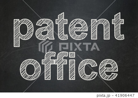 Law concept: Patent Office on chalkboard...のイラスト素材 [41906447] - PIXTA