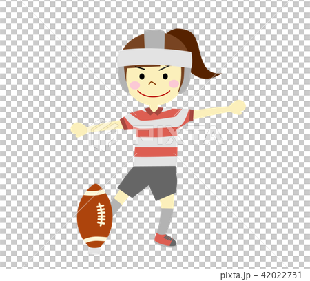 Rugby girls - Stock Illustration [42022731] - PIXTA