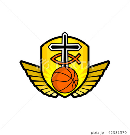 Athletic Christian logo. Sports symbolsのイラスト素材 [42381570] - PIXTA