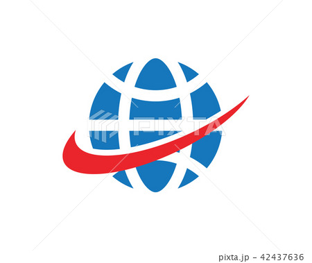 Wire World icon Template vectorのイラスト素材 [42437636] - PIXTA