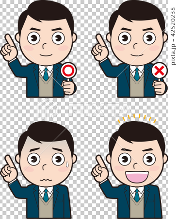 指示 手指頭 指引-插圖素材 [42520238] - PIXTA圖庫