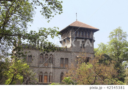 Building of College of Engineering, COEP, Puneの写真素材 [42545381] - PIXTA