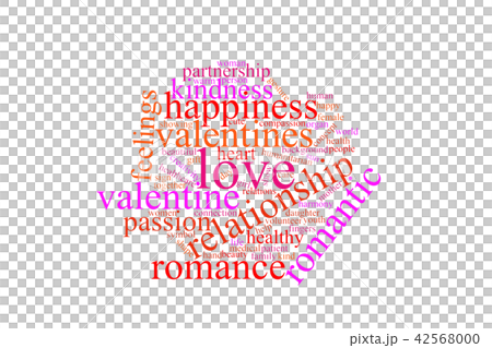 word cloud about love - Stock Illustration [42568000] - PIXTA