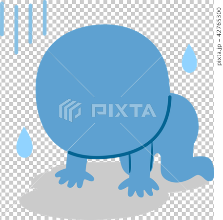 People falling apart on four sides - Stock Illustration [42765300] - PIXTA