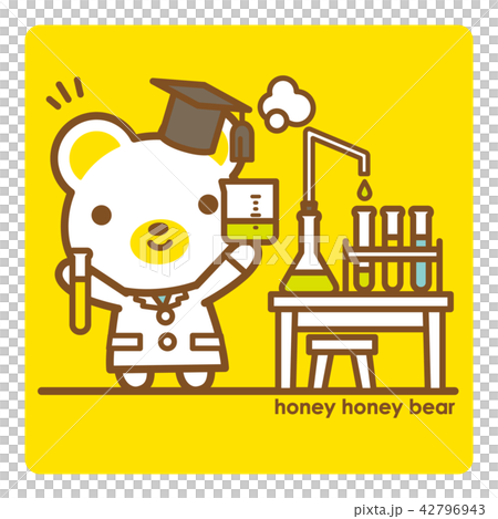 Honey Honey Bee science - Stock Illustration [42796943] - PIXTA