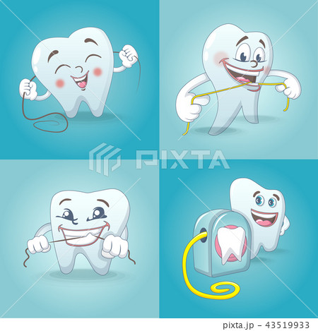Floss Cartoon Drawing