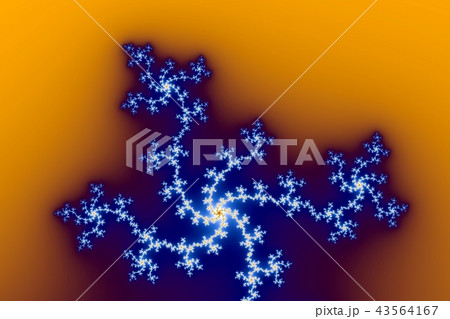 Fractal 2D texture. Computer illustrationのイラスト素材 [43564167] - PIXTA
