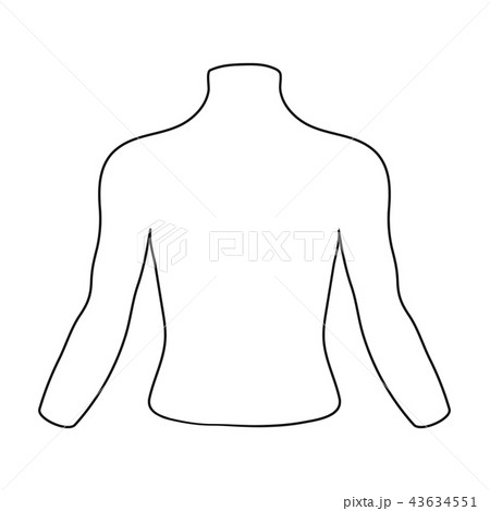 Human Back Outline