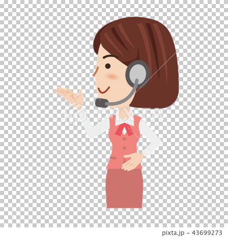 Female Operator - Stock Illustration [43699273] - PIXTA