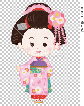 Maiko - Stock Illustration [43819016] - PIXTA