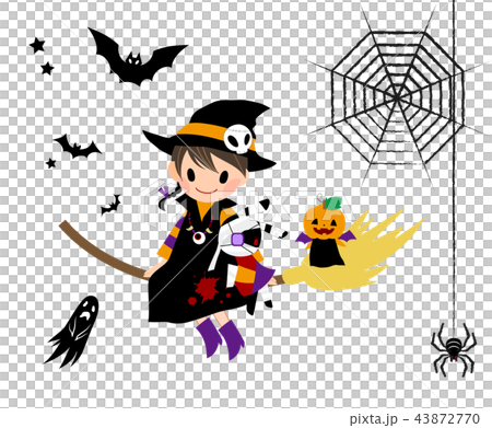 Witches and their friends - Stock Illustration [43872770] - PIXTA