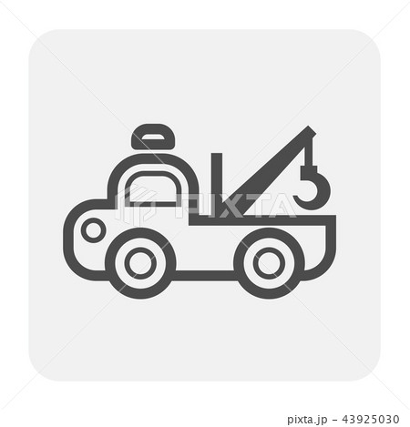 hiab truck iconのイラスト素材 [43925030] - PIXTA