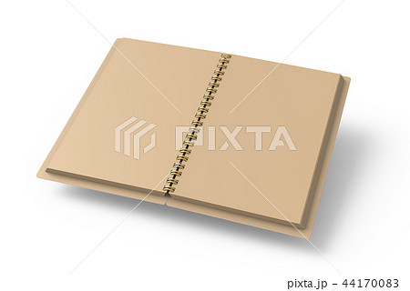 Blank open kraft paper notebooksのイラスト素材 [44170083] - PIXTA
