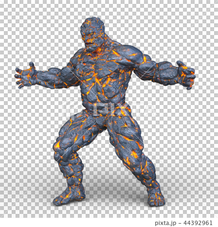 Stone man - Stock Illustration [44392961] - PIXTA