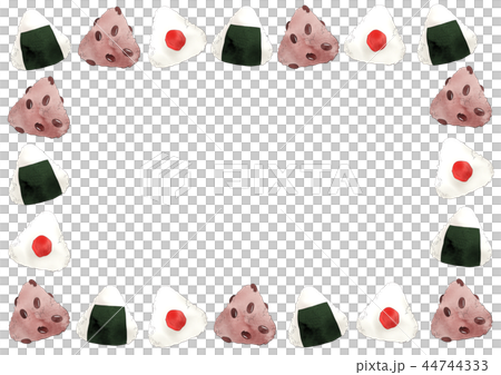 Rice ball frame - Stock Illustration [44744333] - PIXTA