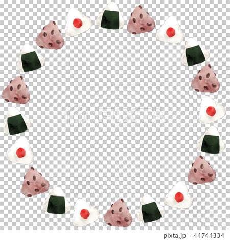 Rice ball frame - Stock Illustration [44744334] - PIXTA