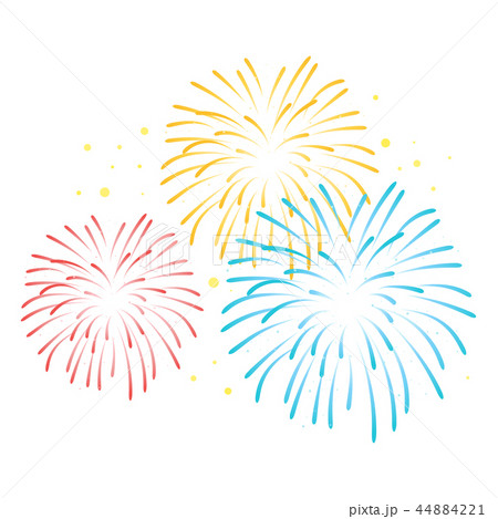 Vector colorful fireworksのイラスト素材 [44884221] - PIXTA