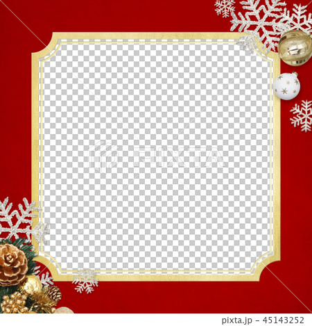 Background-Snow-Christmas-Gold-Red-Glitter-Frame - Stock Illustration ...