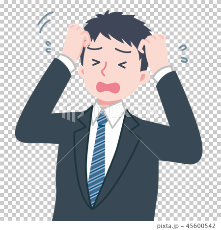 Office worker man fail - Stock Illustration [45600542] - PIXTA