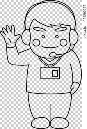 Male character director - Stock Illustration [45890975] - PIXTA