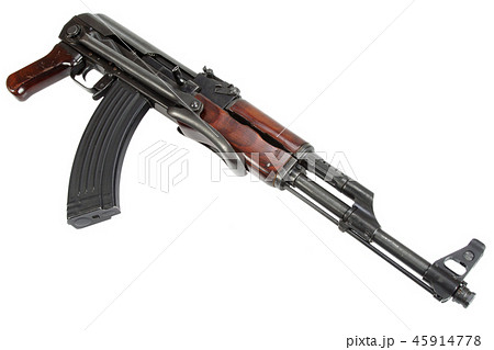 Rare model AK - 47 from 1954 assault rifleの写真素材 [45914778] - PIXTA