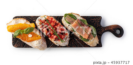 Traditional spanish tapas setの写真素材 [45937717] - PIXTA