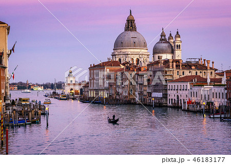 Sunset over Veniceの写真素材 [46183177] - PIXTA