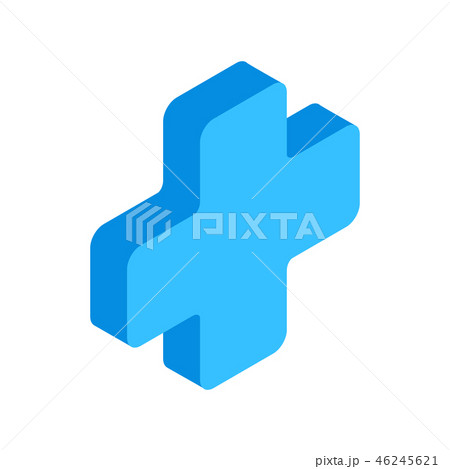 First aid isometric 3d iconのイラスト素材 [46245621] - PIXTA