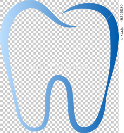 Tooth line drawing dental care logo mark... - Stock Illustration ...