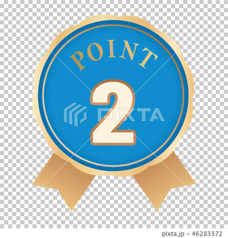 POINT2 label - Stock Illustration [46283372] - PIXTA