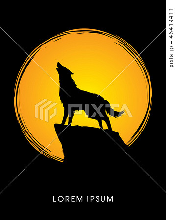 Howling Wolf Graphic