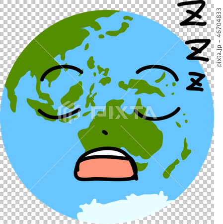 Earth icon face emotions cute expression... - Stock Illustration ...