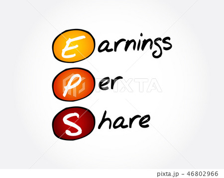 EPS - Earnings Per Share acronymのイラスト素材 [46802966] - PIXTA