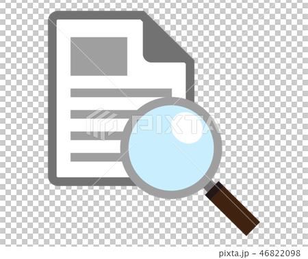 Magnifying glass lens writing tool loupe vector... - Stock Illustration ...