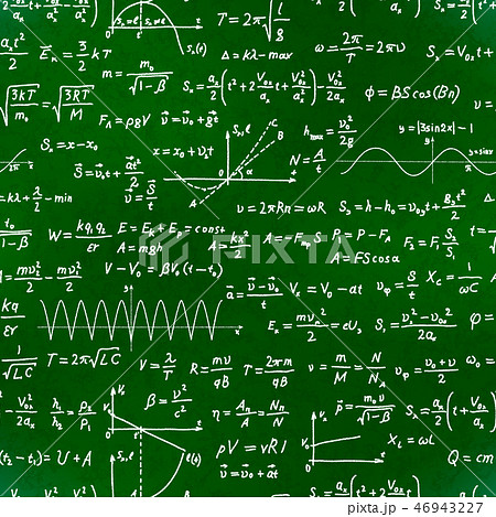 Basic math equations and formulasのイラスト素材 [46943227] - PIXTA