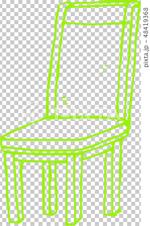 Chair chair Hand-drawn rough sketch - Stock Illustration [48419368] - PIXTA