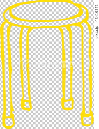 Chair chair Hand-drawn rough sketch - Stock Illustration [48419371] - PIXTA