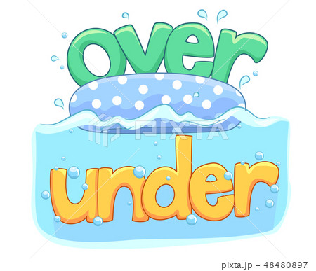 Over Under Clipart