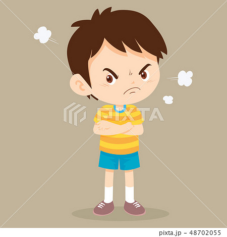 Angry Toddler Boy